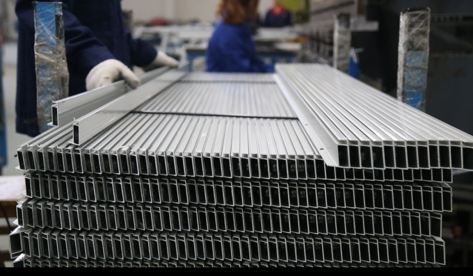 Customed Solar Panel Aluminum Frame / Aluminium Ground Mounted Solar ...