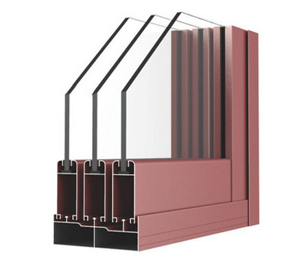 Window Extrusions Aluminum , Aluminium Extrusion Profiles Section Window