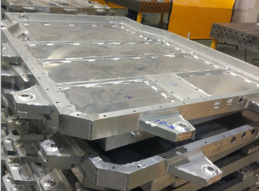 Electric Vehicle Chassis / Aluminum Die Casting Parts / EV Battery ...