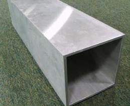 Industrial Mill Finished Aluminum Extrusion Rectangular Tube For Motor ...